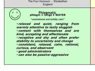 Four humours slideshow | PPT | Mental Health | Diseases and Conditions