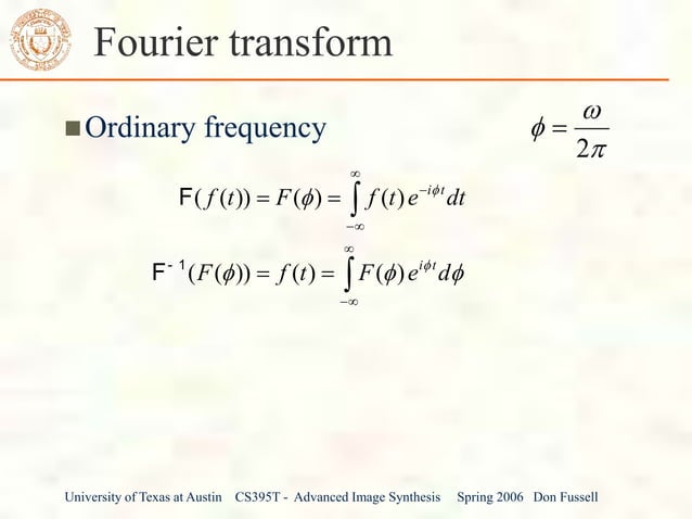 Fourier series and Fourier transformation.ppt | Science
