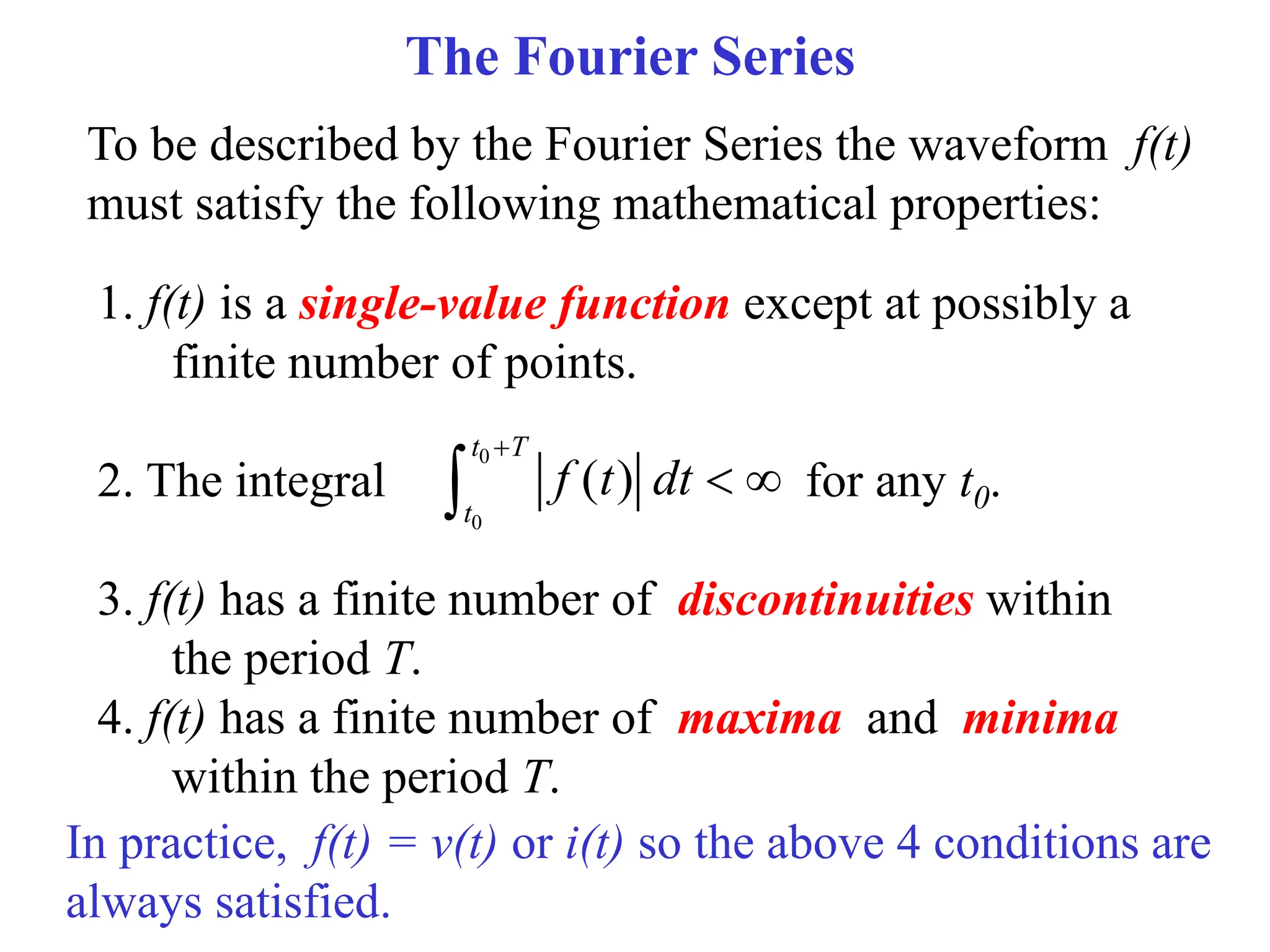 fourier-method-of-waveform-analysis msc physics | PPT