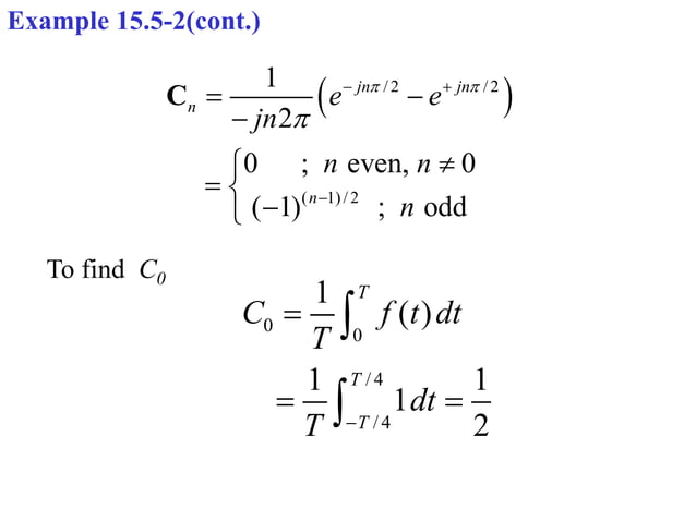 fourier-method-of-waveform-analysis msc physics | PPT