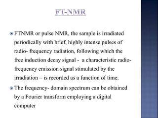 FT- NMR | PPTX