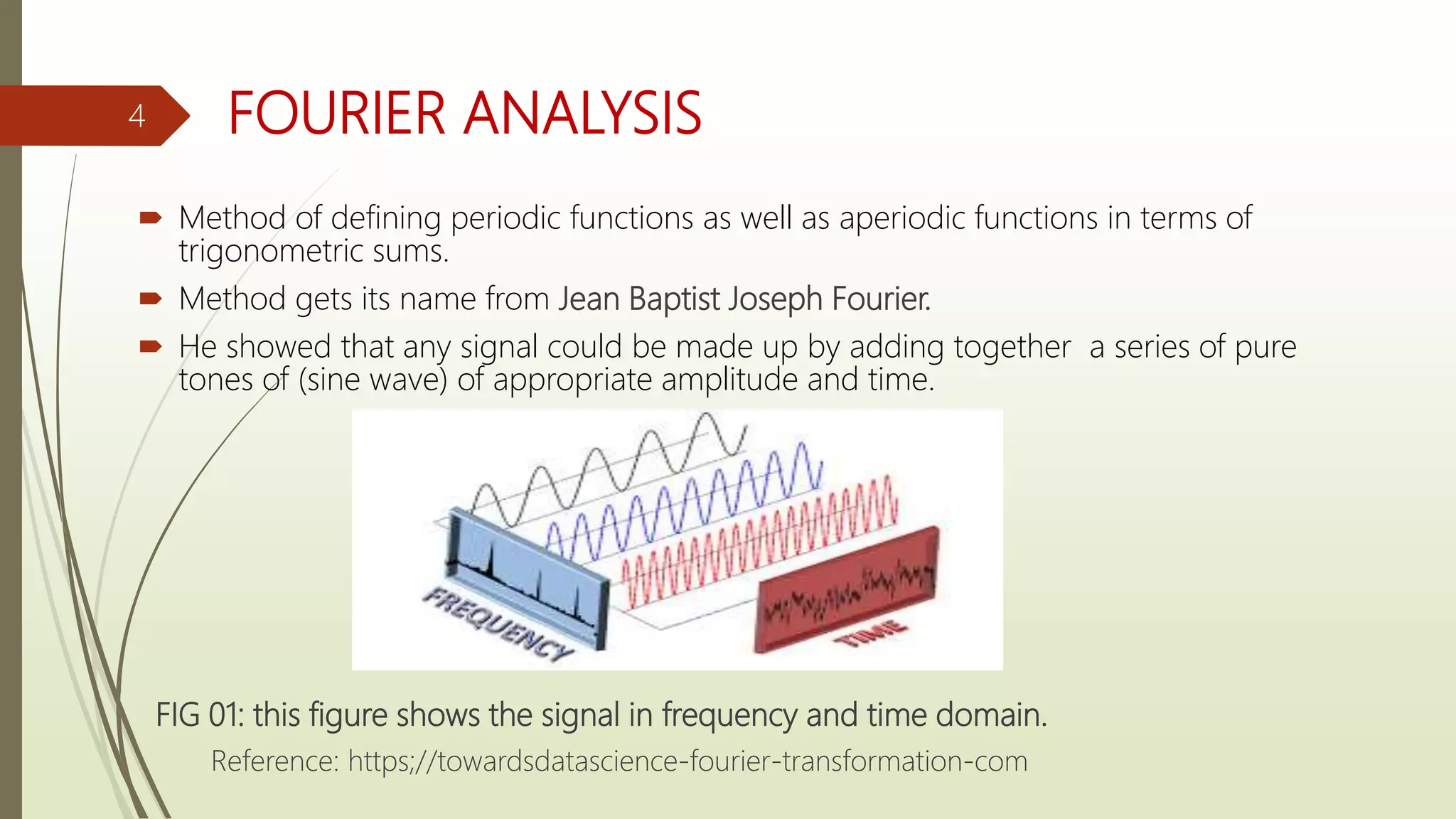 Fourier analysis | PPTX
