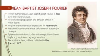 Fourier analysis | PPTX