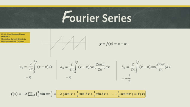 Fourier analysis presentation for thunder chasers | PPT