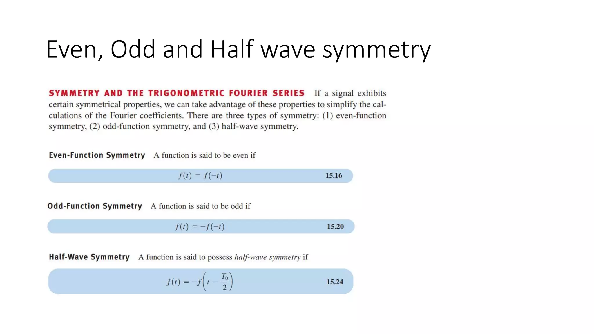 Fourier analysis techniques fourier series | PPTX | Physics | Science