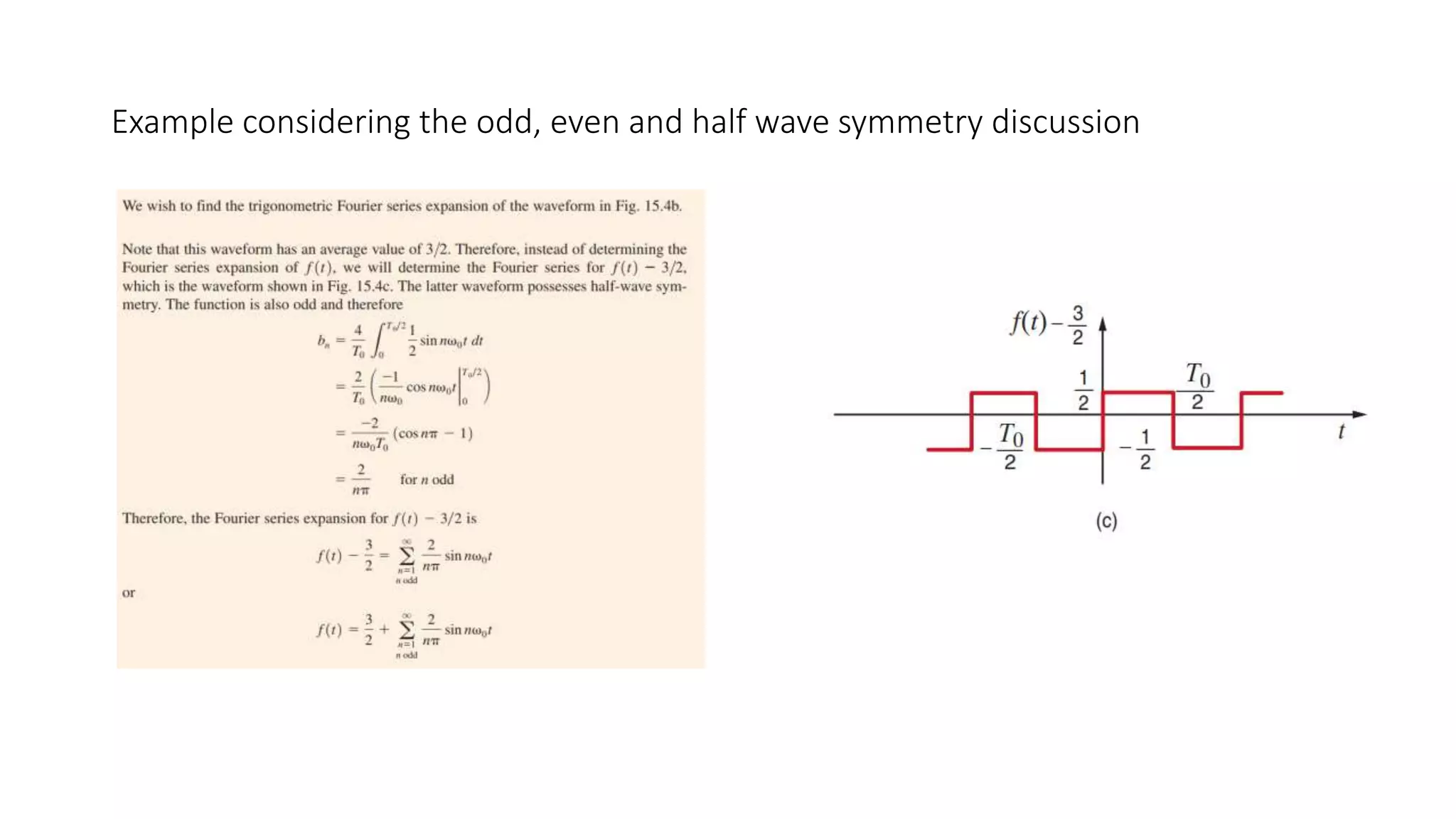 Fourier analysis techniques fourier series | PPTX