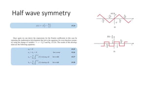 Fourier analysis techniques fourier series | PPTX