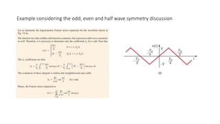 Fourier analysis techniques fourier series | PPTX