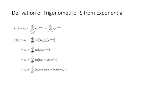 Fourier analysis techniques fourier series | PPTX