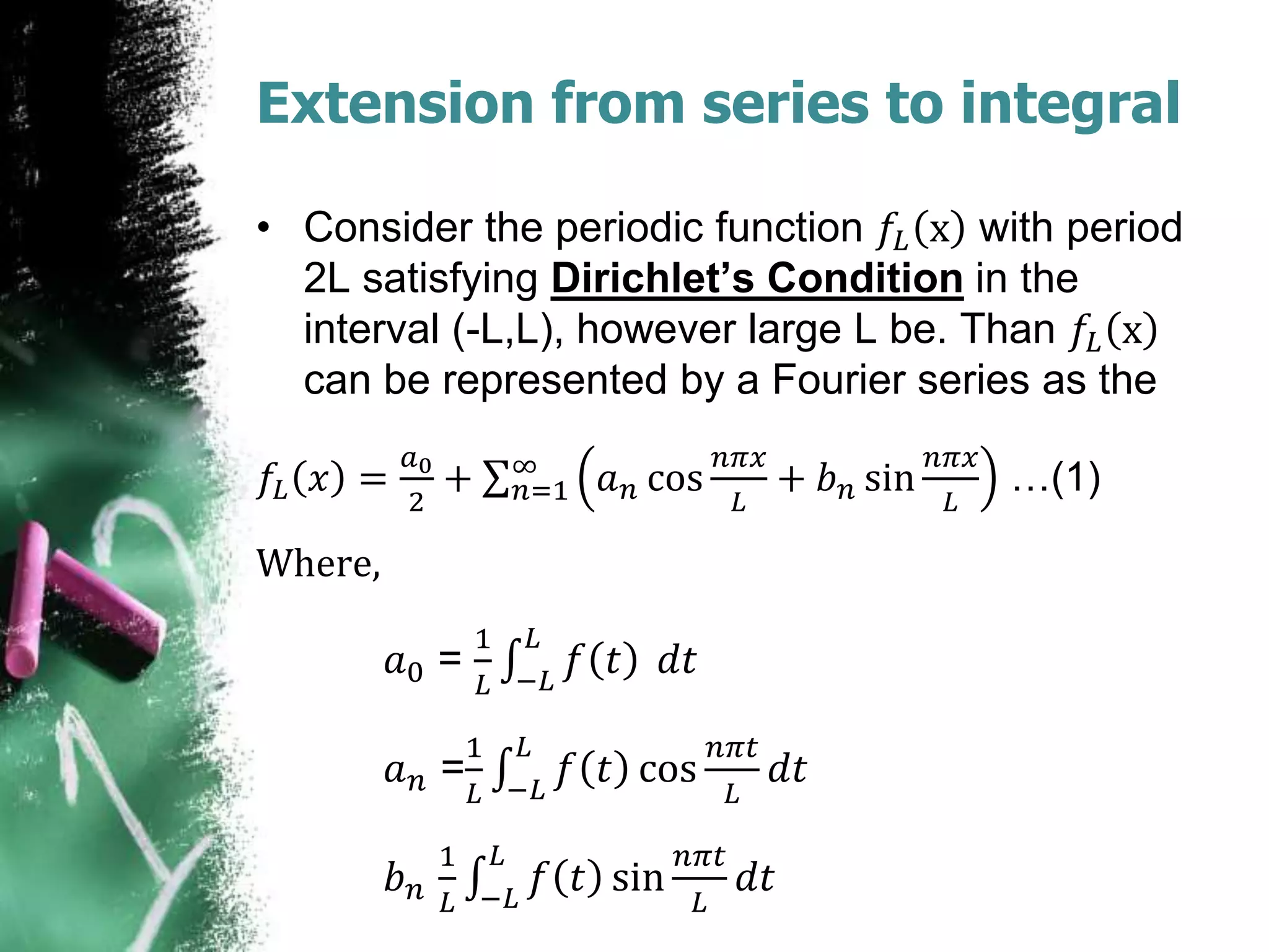 Fourier integral | PPTX