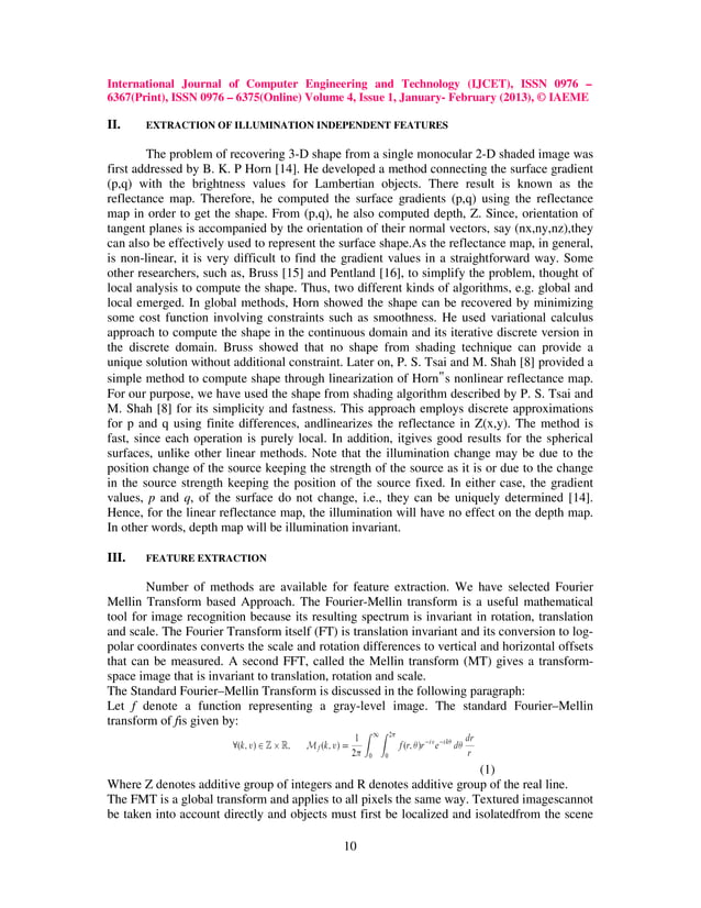Fourier mellin transform based face recognition | PDF