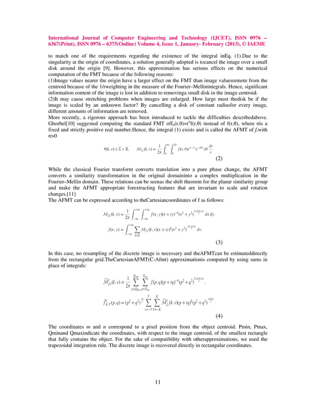 Fourier mellin transform based face recognition | PDF