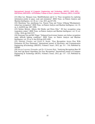 Fourier mellin transform based face recognition | PDF