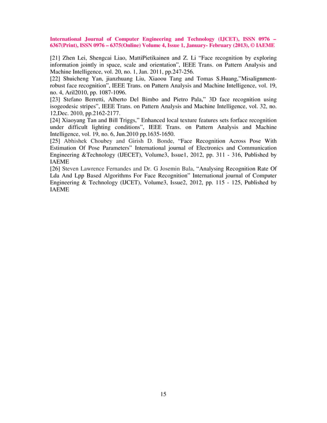 Fourier mellin transform based face recognition | PDF