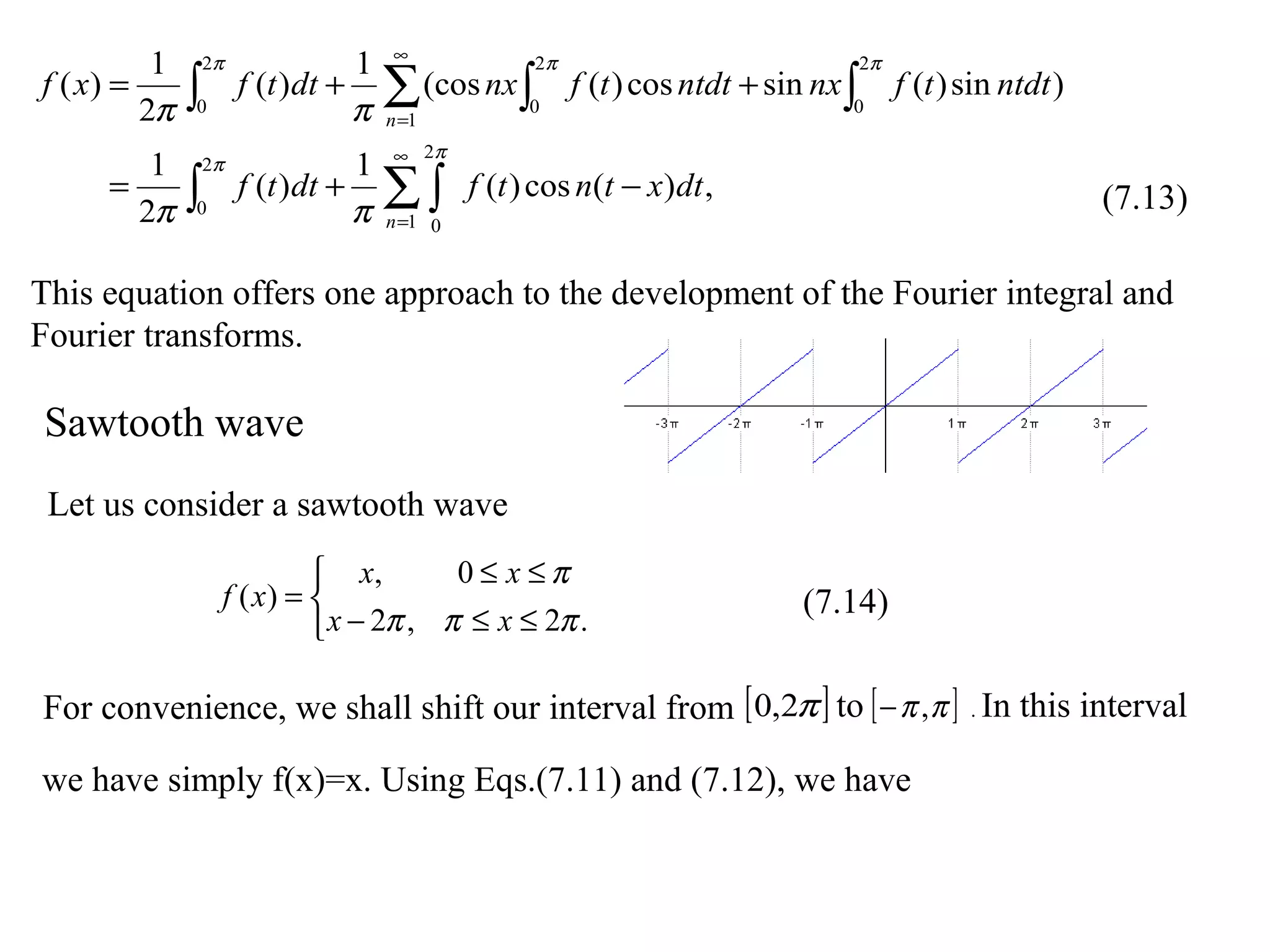 Fourier series | PPT