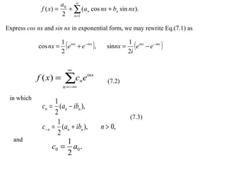 Fourier series | PPT