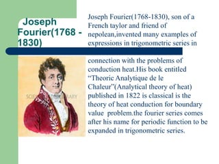 An introduction to Fourier Series_mathematics | PPT