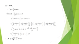 FOURIER SERIES - II (2)(DN).pptx . | PPTX