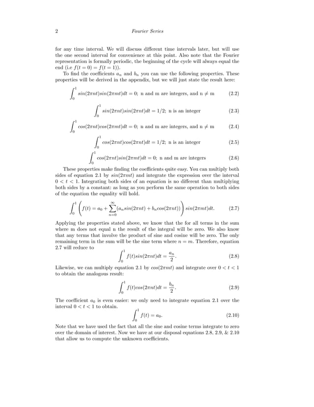 Fourier series 1 | PDF | Physics | Science