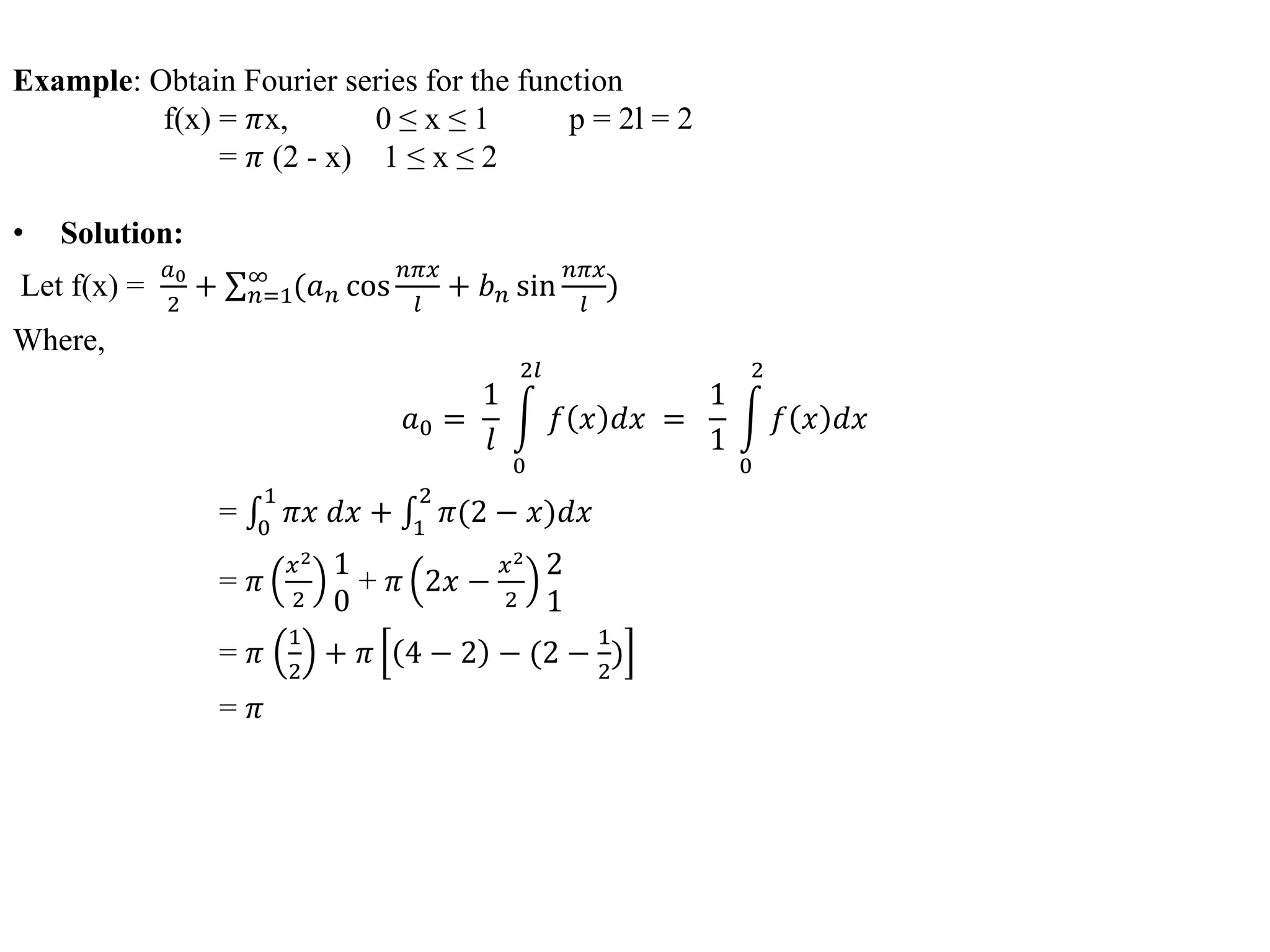 Fourier series Introduction | PPTX
