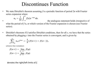 Fourier series Introduction | PPTX