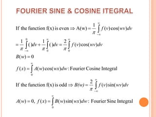 Fourier series and fourier integral | PPTX