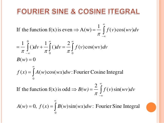 Fourier series and fourier integral