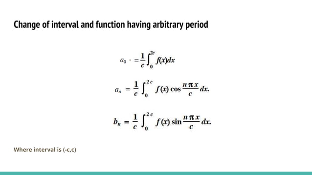 Fourier series and it's examples | PPTX