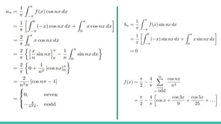 Fourier series and it's examples | PPT
