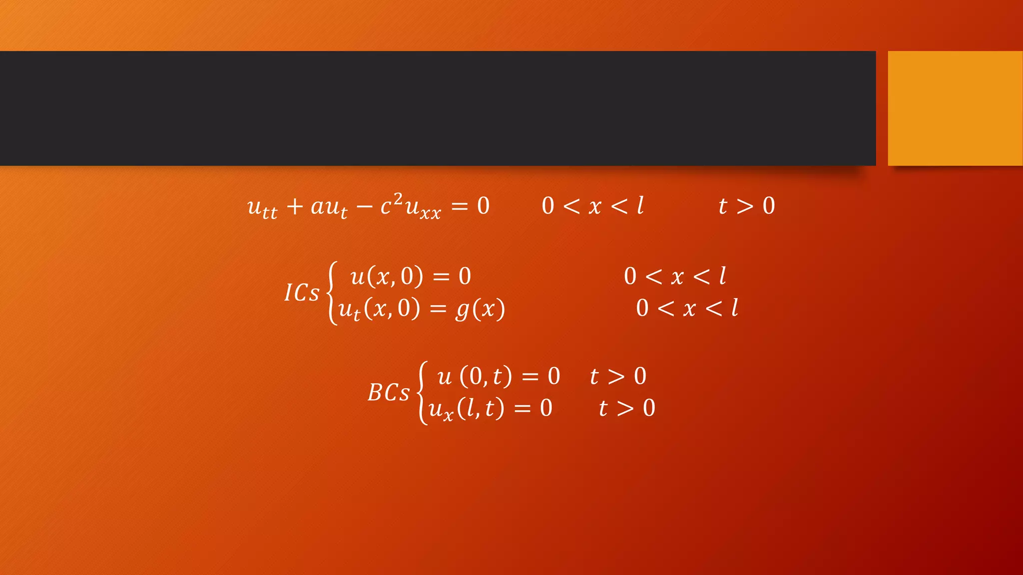 Fourier series and pde | PPT