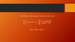 Fourier series and pde | PDF