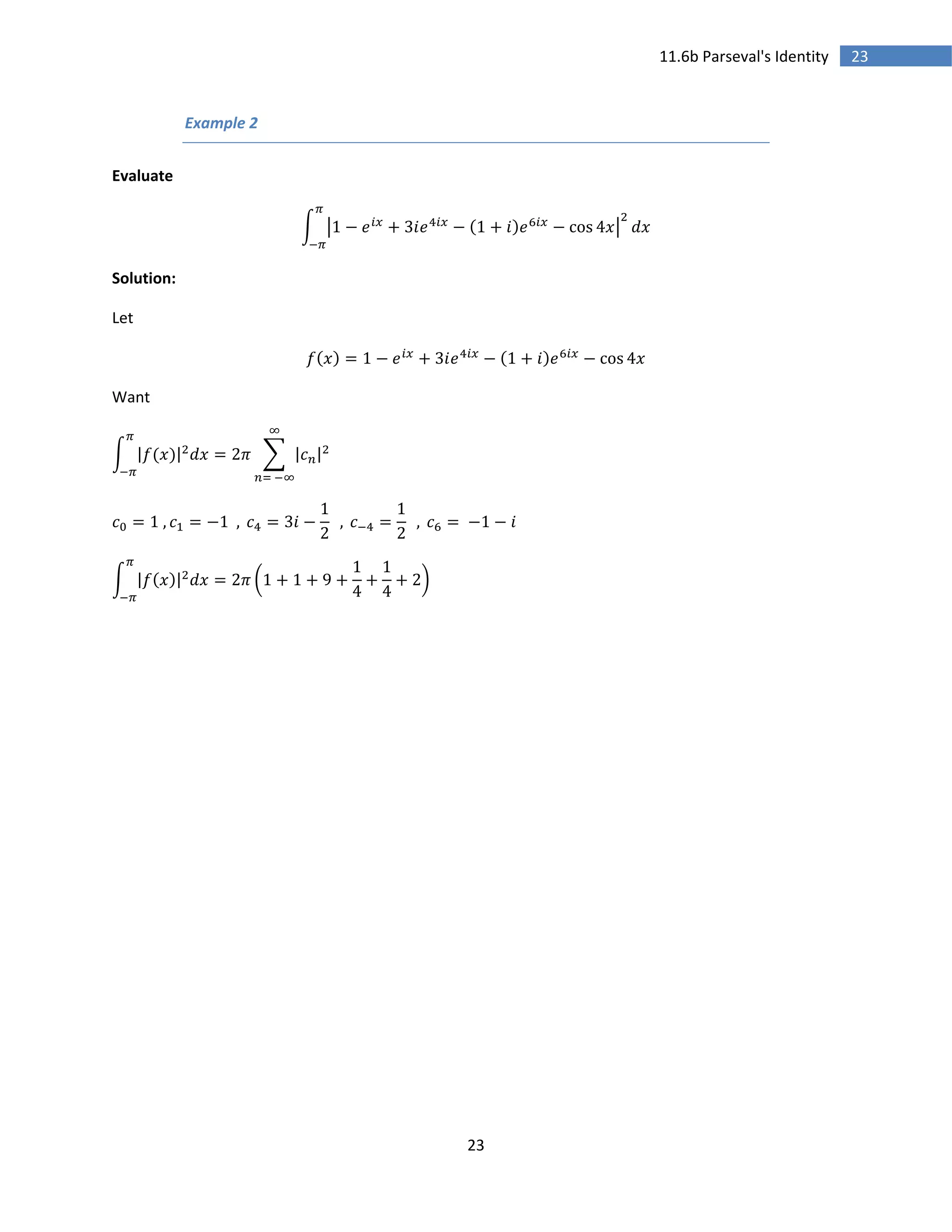 Fourier series and transforms | PDF