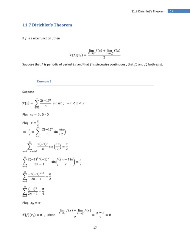 Fourier series and transforms | PDF