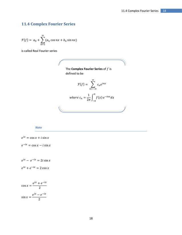 Fourier series and transforms | PDF