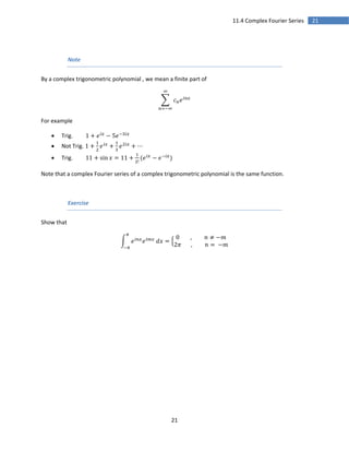 Fourier series and transforms | PDF