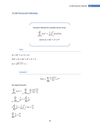 Fourier series and transforms | PDF