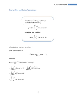 Fourier series and transforms | PDF