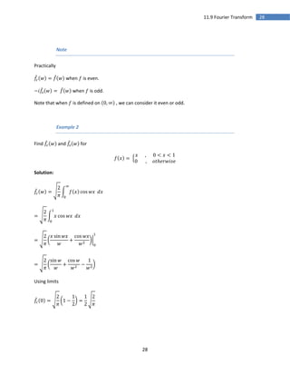 Fourier series and transforms | PDF