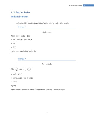 Fourier series and transforms | PDF