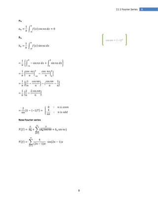 Fourier series and transforms | PDF