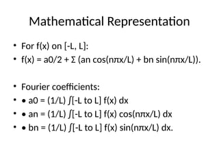 Sample Generated Fourier Series Presentation | PPT