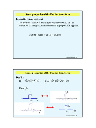 Fourier Transform ppt and material for mathematics subject | PDF
