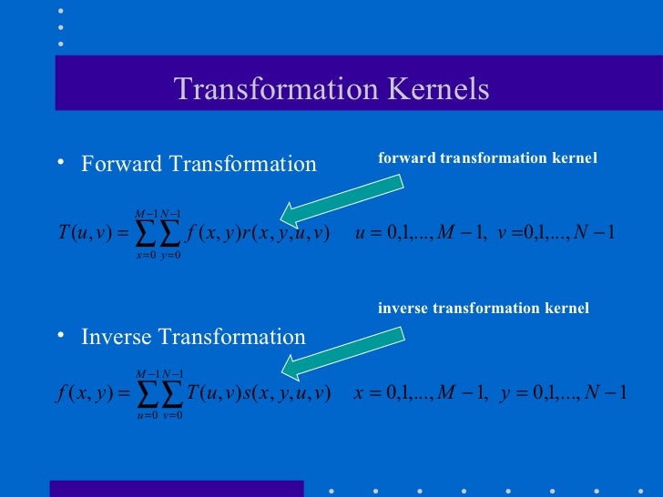 Inverse fourier transform - membersalo