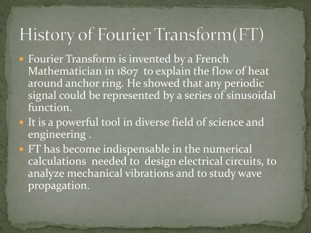 Integral Transform | PPTX