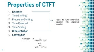 EC8352- Signals and Systems - Unit 2 - Fourier transform | PPTX