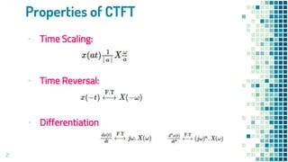EC8352- Signals and Systems - Unit 2 - Fourier transform | PPTX