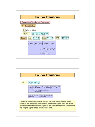Fourier transform | PDF