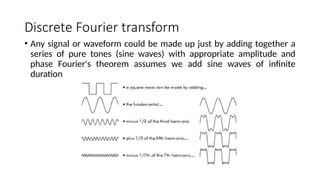 Fourier transform for image processing.pptx
