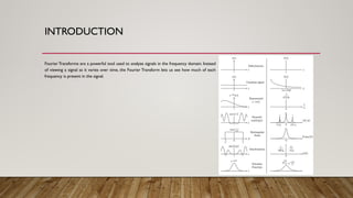 Fourier transform of common signals.pptx