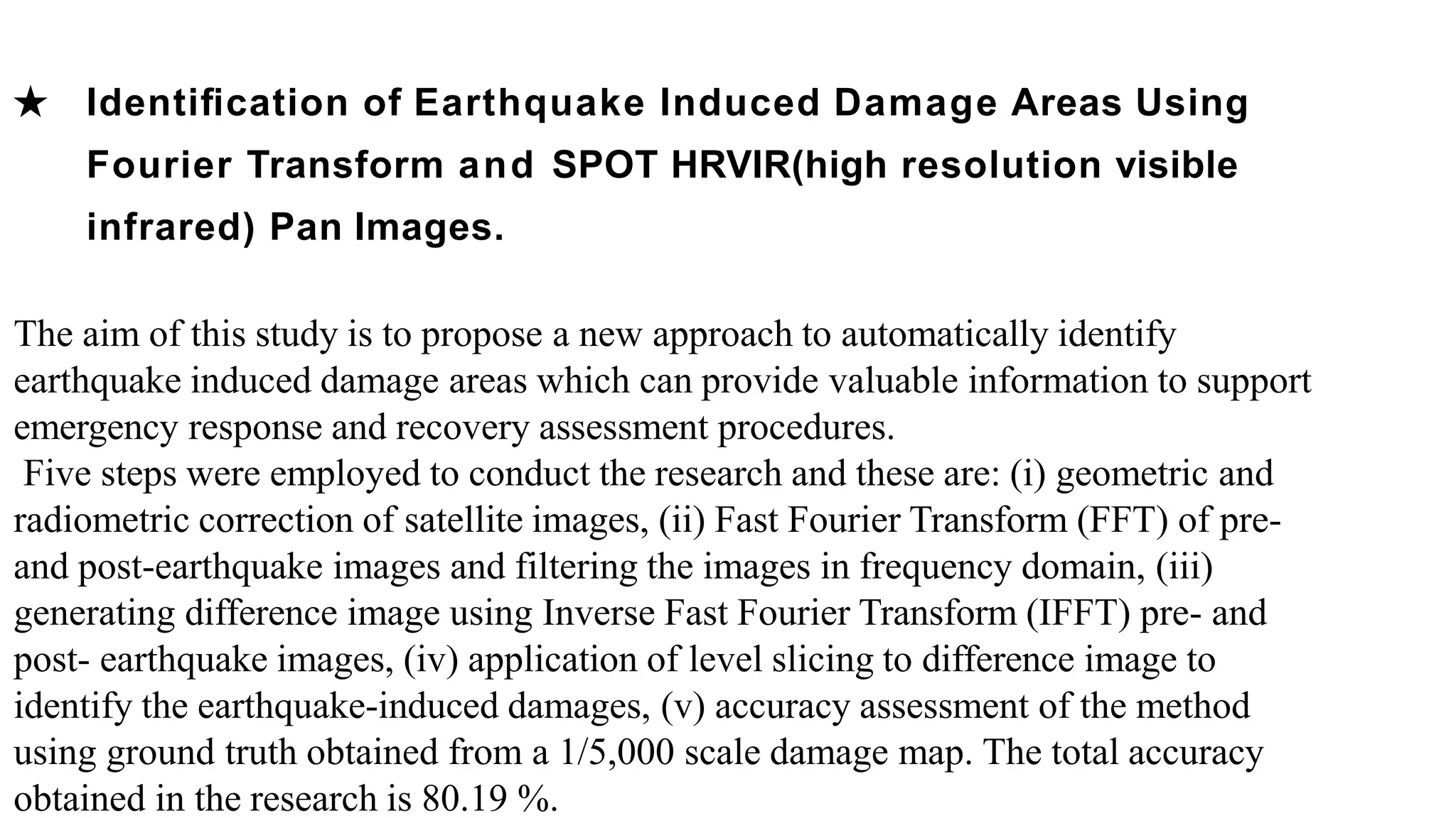 Fourier transform and its application in geomatics enginnering | PPTX